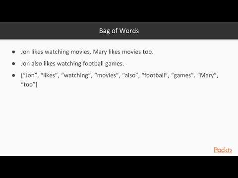 Learn Machine Learning Projects with Java Extracting Feature Vector from Text Data | packtpub ...