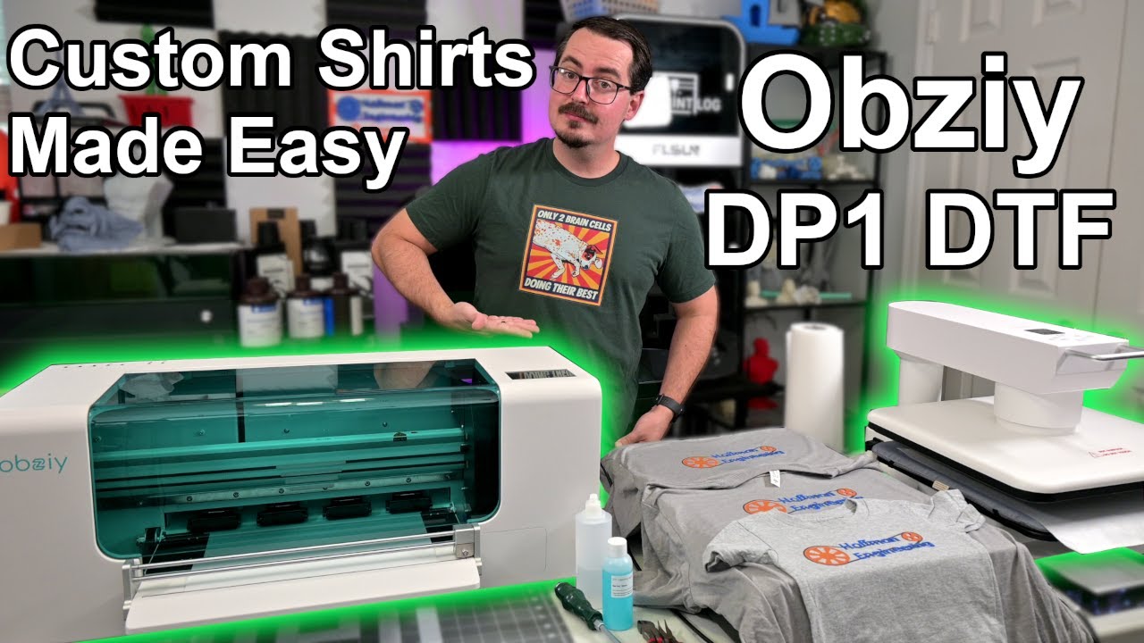 DTF Printing Made Easy? Obziy DP1 Full Review & Results