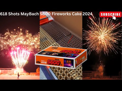 618 Shots MayBach S600 Fireworks Cake 2024