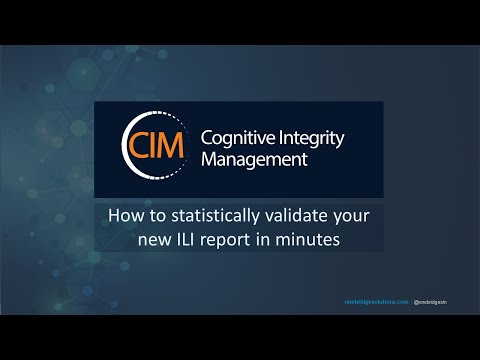How to statistically validate your new ILI report in minutes