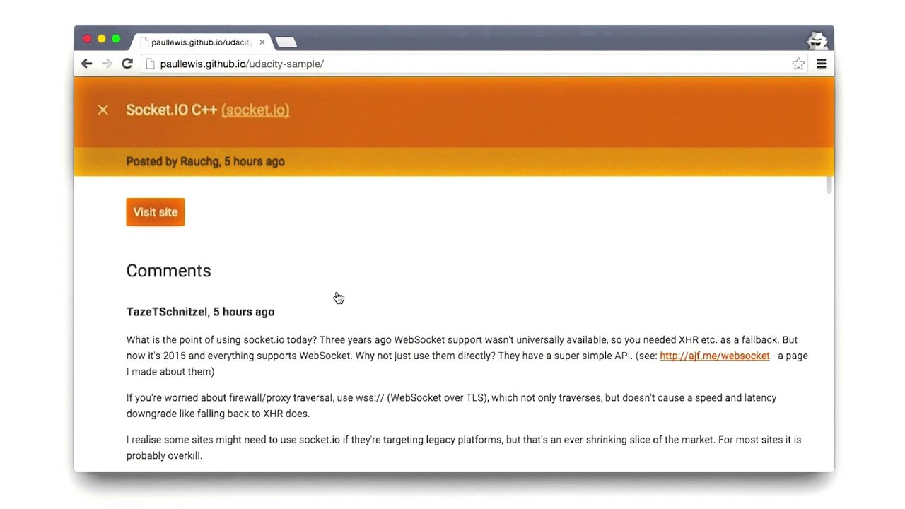 Final Project - The Critical Rendering Path - Browser Rendering Optimization