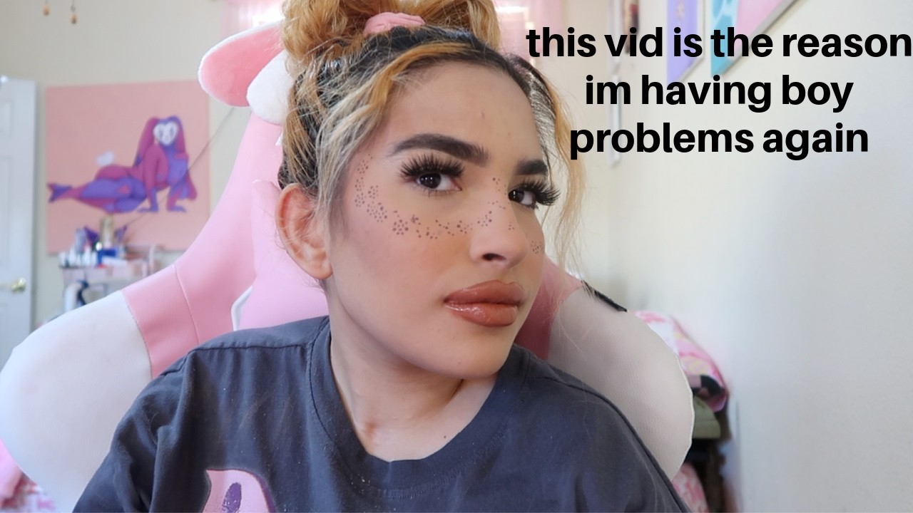 my ex boyfriend voices over my makeup tutorial