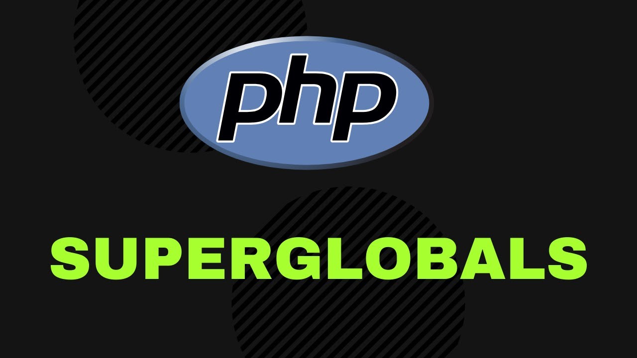 How to use superglobals in PHP
