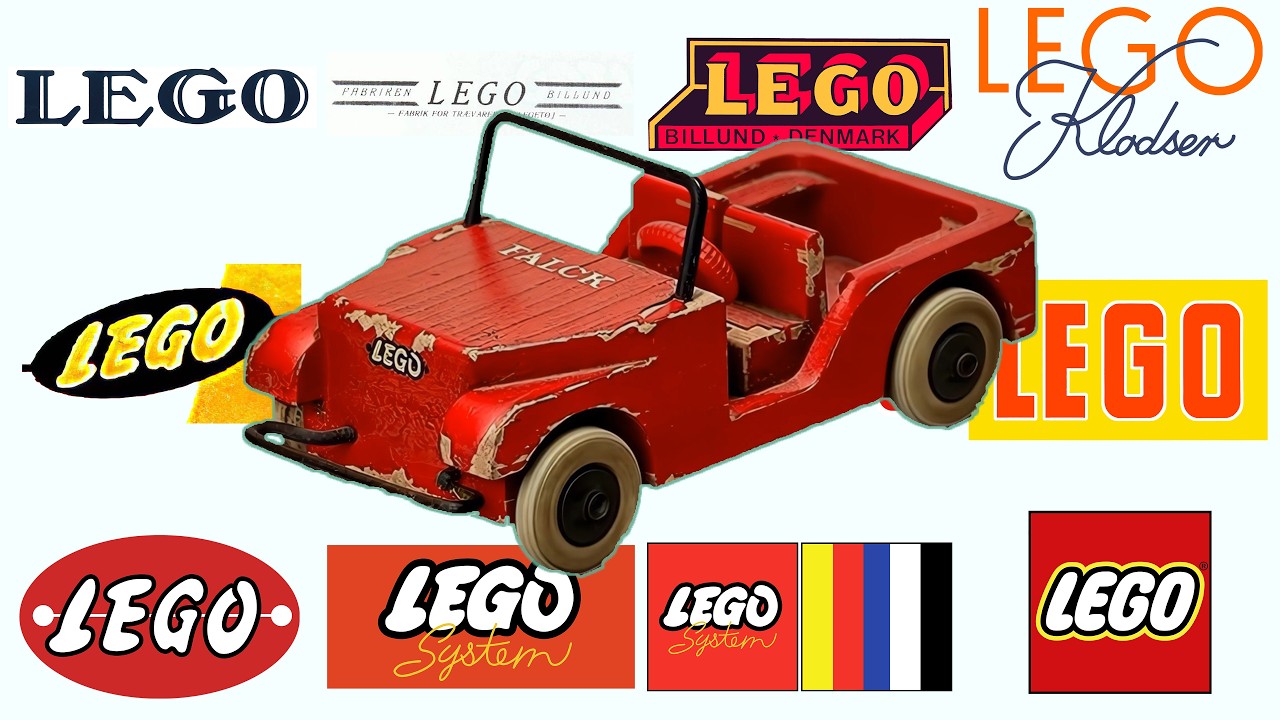 The Evolution of the LEGO Logo: From 1934 to Today!