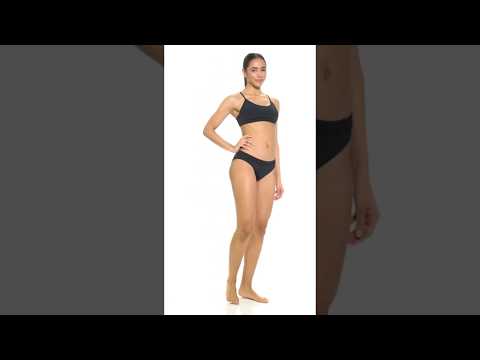 Sporti Active Ribbed Hipster Workout Bikini Swim Bottom | SwimOutlet.com