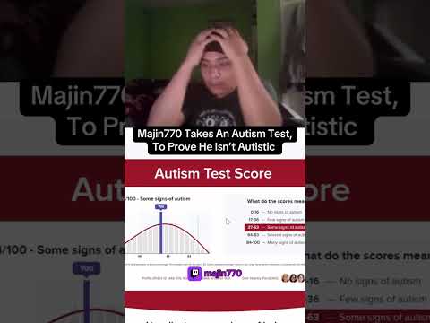 Took An Autism Test, To Prove I Ain’t Autistic… #clips #funny #youtube #twitch #tiktok #streamer