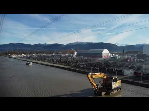 RV Lot Fire Aftermath | Abbotsford BC | North Parallel Road
