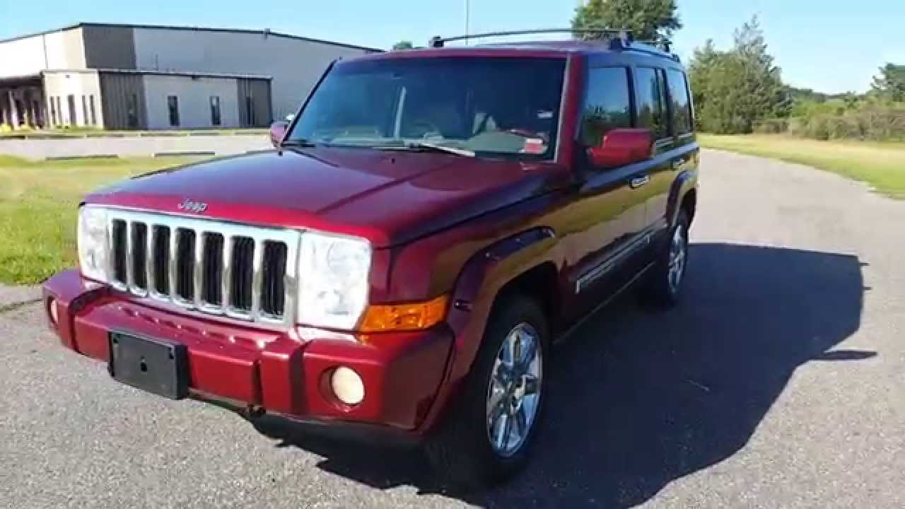 2008 Jeep Commander Overland 4x4 For Sale~Leather~DVD~Navi~LOADED!!
