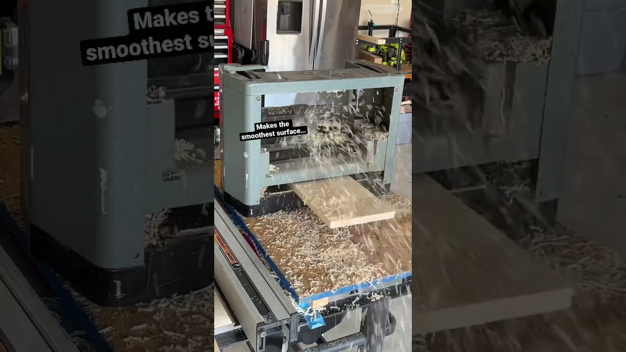 Thickness planer tricks