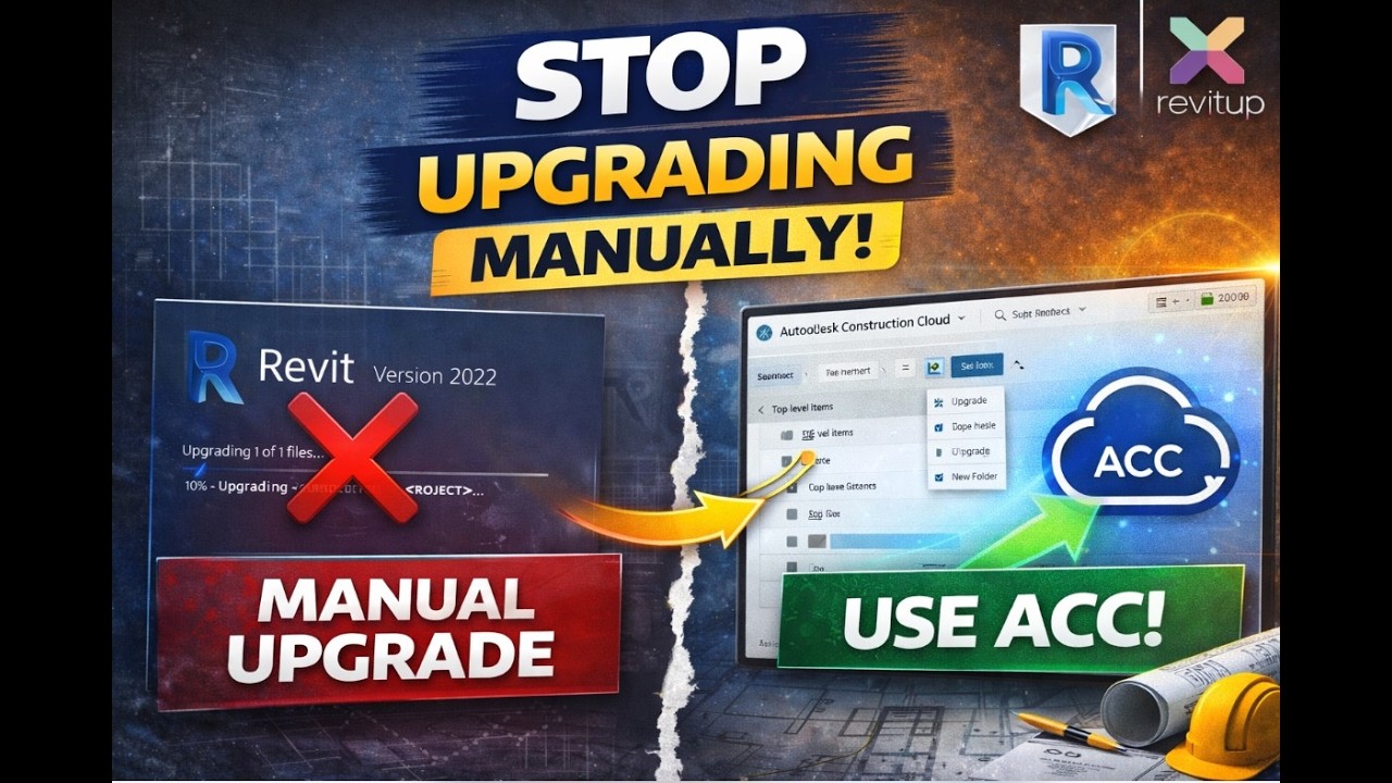 How to Upgrade Revit Models Using ACC | Avoid the Old Method!