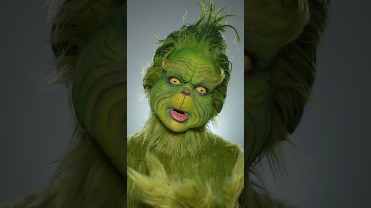 The Grinch Makeup Tutorial / Transformation | SFX MAKEUP