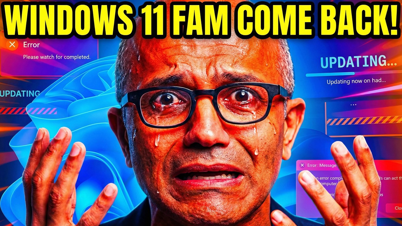 Microsoft Must Be BLEEDING Windows 11 Users!