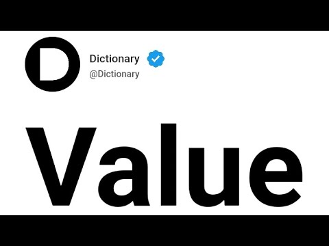 Value Meaning In English