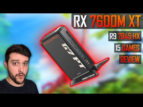 R9 7945HX + RX 7600M XT - The FASTEST Mini PC I've Tested! ( AtomMan G7 PT )