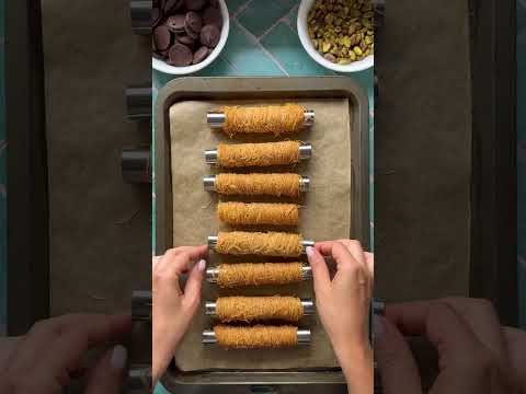 KATAIFI RICOTTA CANNOLI