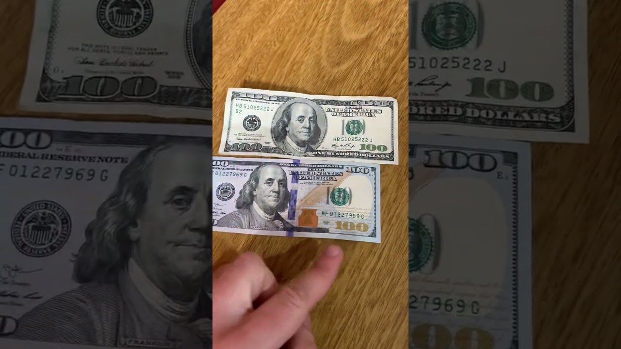 DIFERENCIAS ENTRE LOS DOS BILLETES DE 100 DÓLARES #argentina #dolar