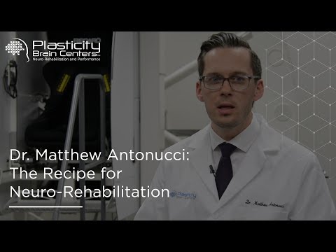 Dr. Matthew Antonucci: The Recipe for Neuro-Rehabilitation