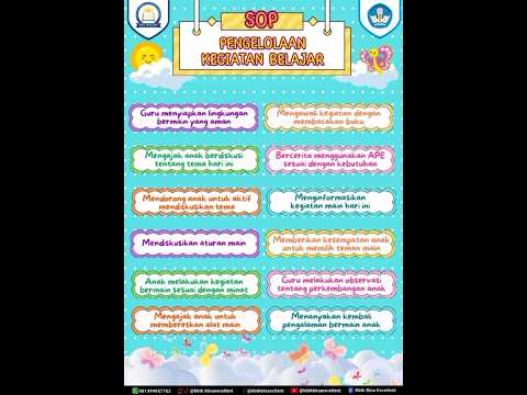 SOP Pengelolaan Kegiatan Belajar KB & TK Bina Excellent