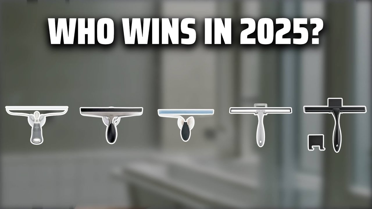 The Top 5 Best Shower Squeegee in 2025 - Must Watch Before Buying!