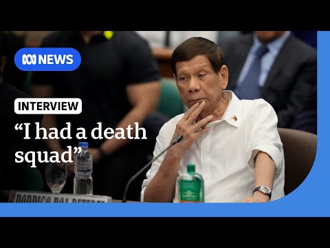 Rodrigo Duterte tells Philippines Senate he kept a 'death squad' as mayor | The World