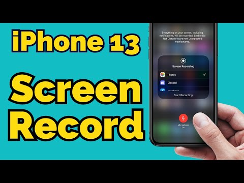 How to Screen Record on iPhone 13 - Step by Step Tutorial