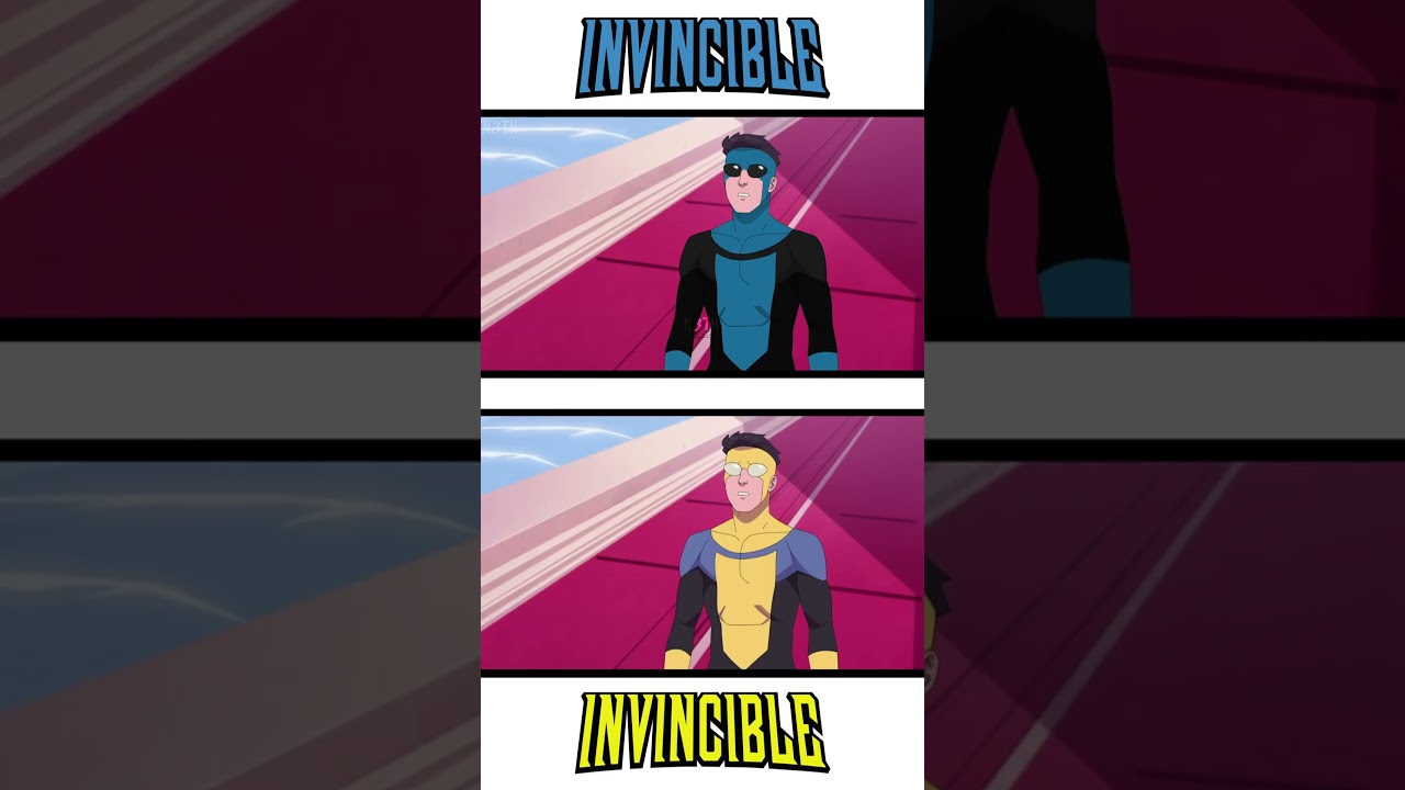 Blue Suit Invincible Reunites With Omni-Man