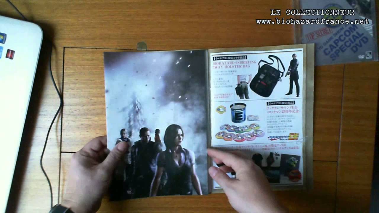 RESIDENT EVIL 6 - Capcom DVD Press Kit - TGS 2012