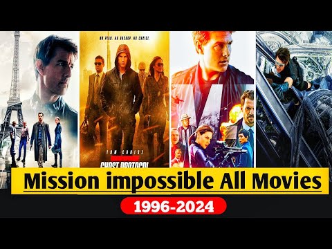 Mission impossible all part list (1996-2024) | Mission impossible all movies |Upcoming movies |