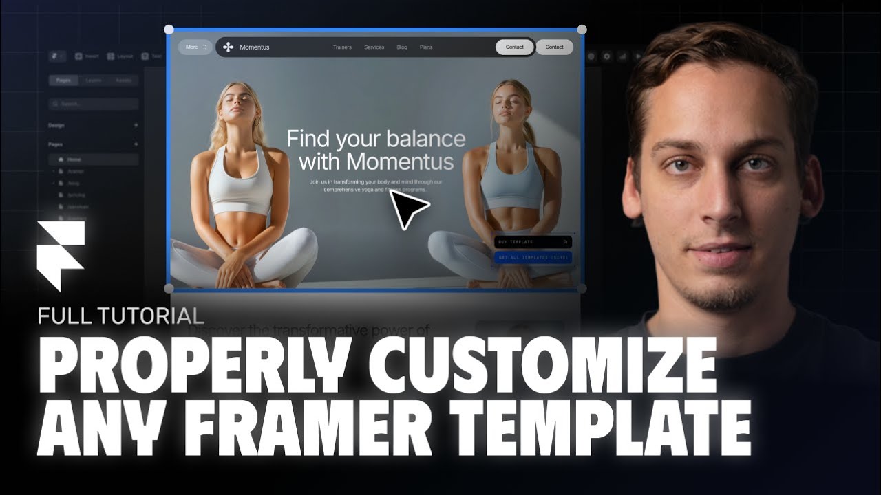 Framer Template Editing Made Easy: Master Layouts, Components & CMS