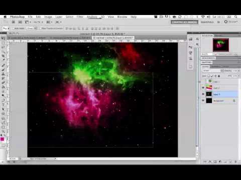 How to make a Nebula in Photoshop | photopanda242