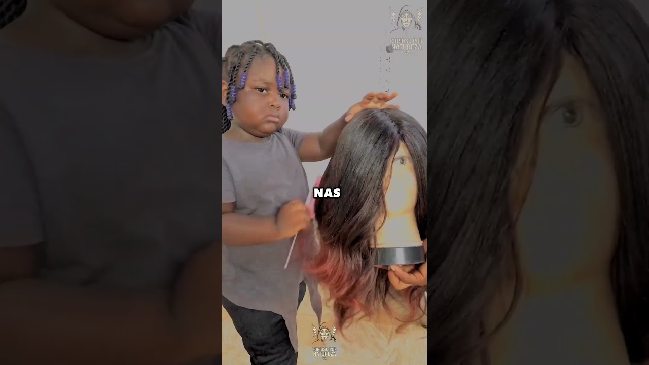 Menina de 5 anos que surpreende o mundo com suas tranças #curiosidades #noticias #brazil