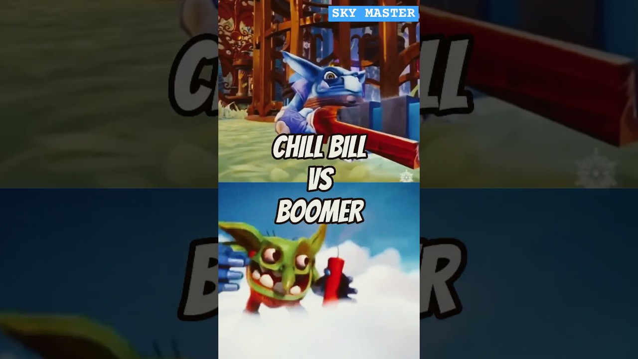 Chill Bill vs Boomer (F*ckin epic)🥶 #skylanders #videogames #memes #chillbill #videogamememes