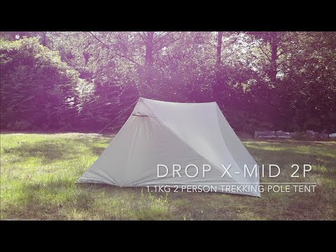 Dan Durston DROP X-Mid 2P ultralight trekking pole tent. A first impressions review.