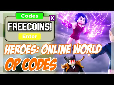 *NEW* Roblox Heroes Online World Codes (2022)