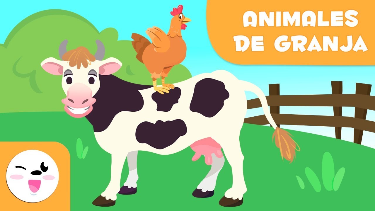 Los animales de la granja para niños - Vocabulario para niños