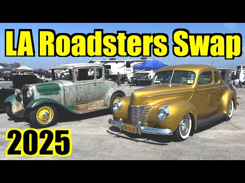 LA Roadsters Show 2025 - Swap Meet & Car Show In Pomona