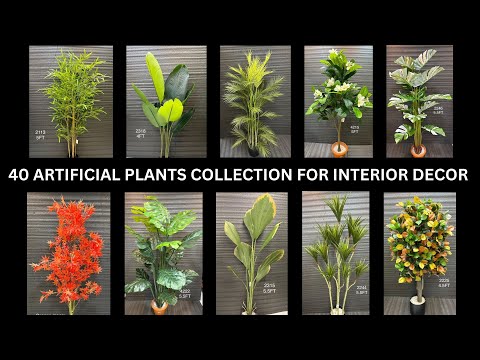 40 Best Latest New Artificial Plants and Trees for Interior Decoration and Outdoor Decoration