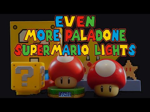 EVEN MORE PALADONE SUPERMARIO LIGHTS #Paladone
