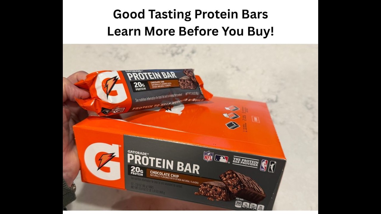 Gatorade Protein Bars - Watch This Before Buying