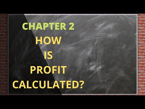 Chapter 2 - How is Profit Calculated?