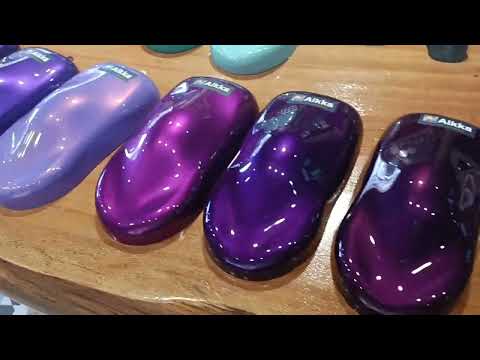 Aikka Special Colour Effect. review warna Purple. warna kereta. cat kereta. tukar warna kereta