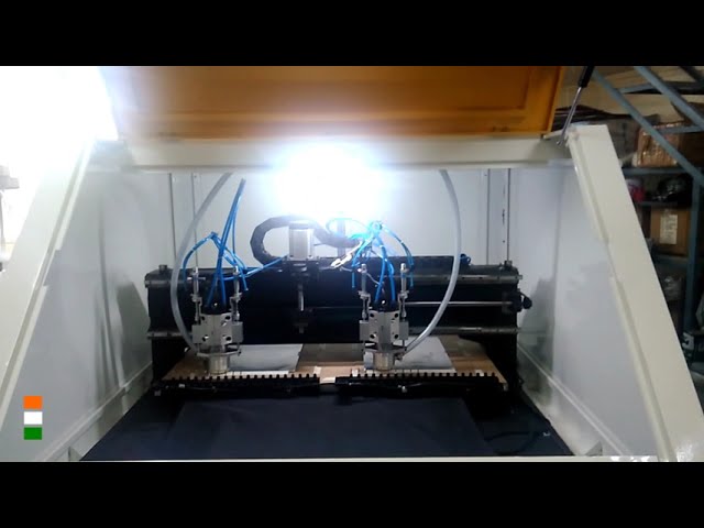 Pcb Drilling Machine - 2-spindle PCB Driller Automatic Tool Change ...