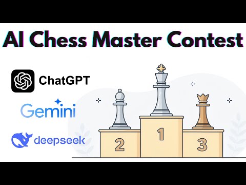 Who Is The Best AI Chess Master? | ChatGPT vs Gemini vs DeepSeek