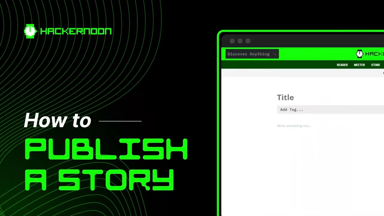 How To Publish a Blog Post on HackerNoon