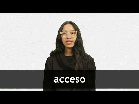 English Translation of “ACCESO” | Collins Spanish-English Dictionary