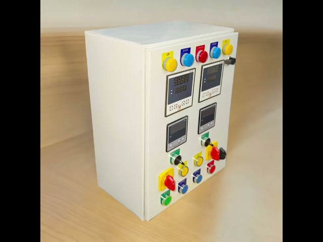 Paper Plate Machine Control Panel - Paper Plate Making Hyderolic ...