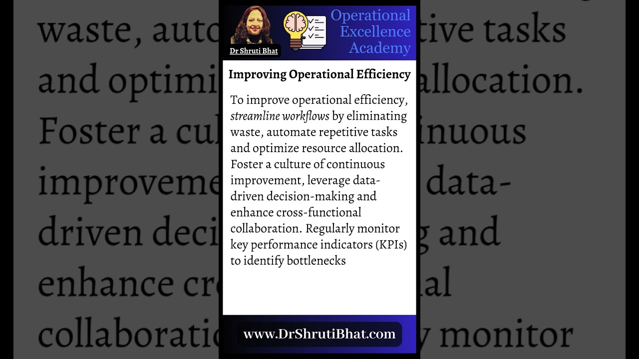 How to Improve Operational Efficiency | Streamline, Automate and Optimize