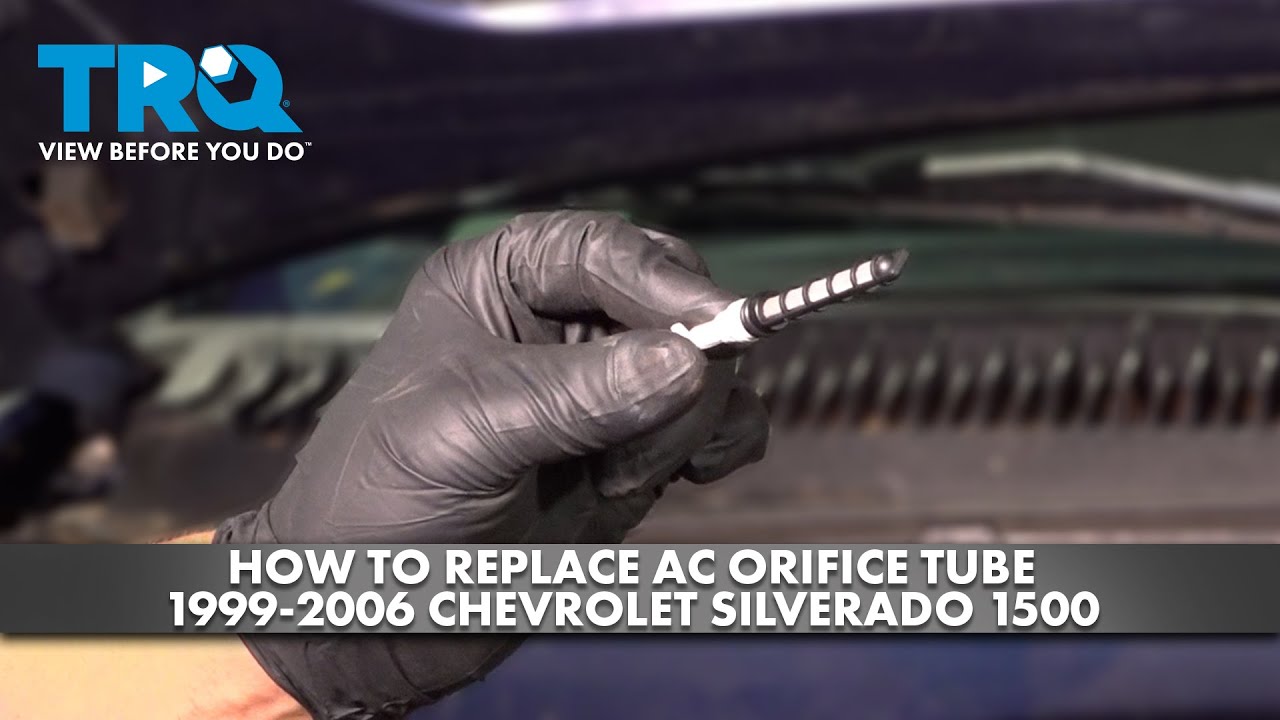 How to Replace AC Orifice Tube 1999-2006 Chevrolet Silverado 1500