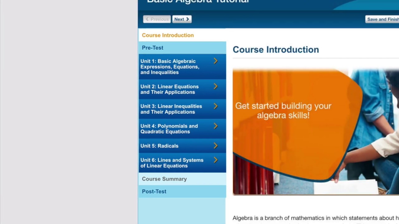 Taking a Tutorial in LearningExpress – Tutorial