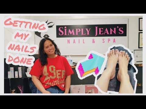 Getting My Nails Done At Simply Jeans Nail And Spa | The Patagans